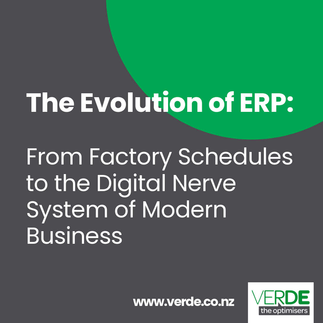 The Evolution of ERP: From MRP to Cloud, AI, and Composable Enterprise